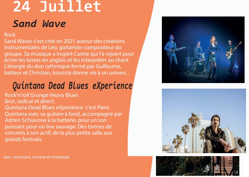 Sand wave + Quintana Dead Blues eXperience