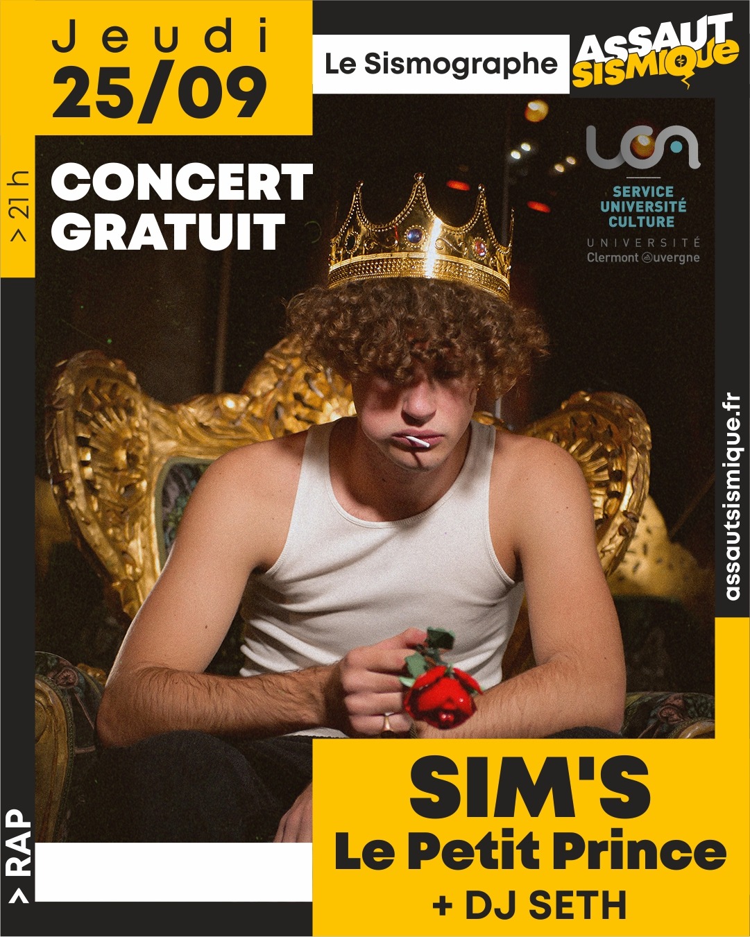 Sim's le petit prince + DJ Seth